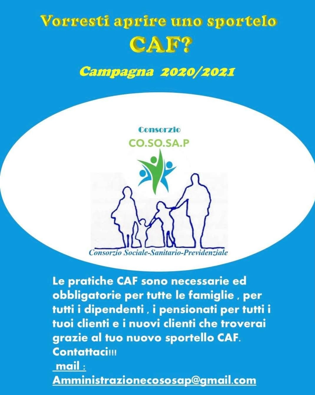 Caf e Patronato Altro, Canali ~ Telegram Italia